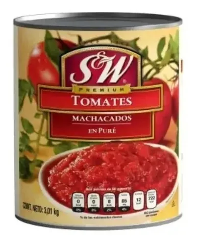 Pure De Tomates Machacados Lata De 3.01 Kg Sw6 | MercadoLibre