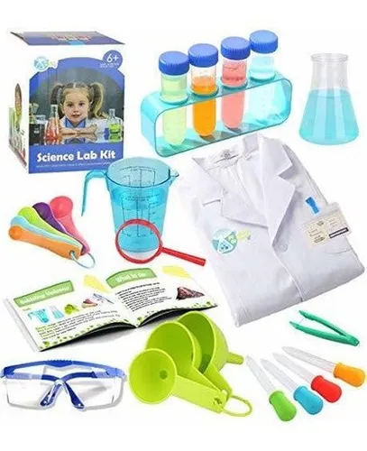 Kit De Experimento Cientifico Para Nios Unglinga Con Bata | Envío gratis Kit De Experimento Cientifico Para Nios Unglinga Con Bata | Envío gratis