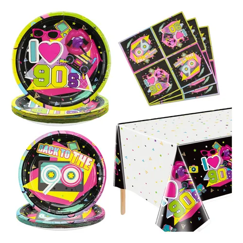 Decoración Para Fiestas De Los 90, Tema De Los 90 | Meses sin interés Decoración Para Fiestas De Los 90, Tema De Los 90 | Meses sin interés