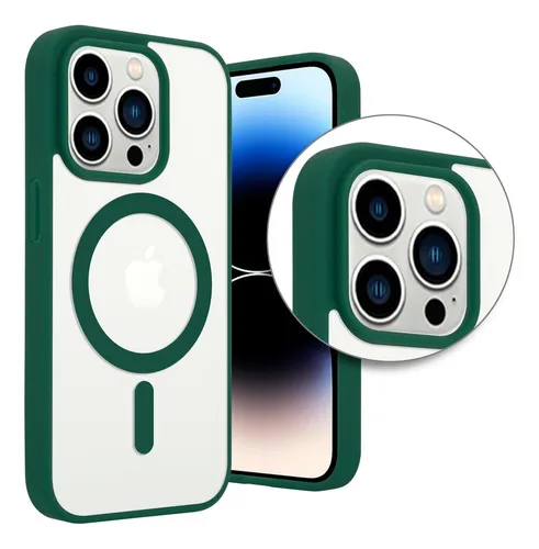 Funda Case Transparente Magnetica Compatible con MagSafe uso rudo ... Funda Case Transparente Magnetica Compatible con MagSafe uso rudo ...