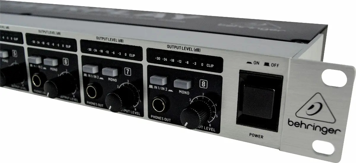 Amplificador Fones Ha8000 V2 Behringer Powerplay Ha 8000 Nfe ...