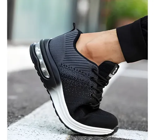 Zapato Seguridad Industrial Hombre Tenis Uso Rudo Con Casco | Envío gratis