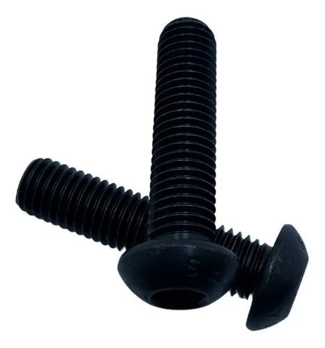 Parafuso Aço Allen Cabeça Abaulado M8 X 30 - 5 Peças Parafuso Aço Allen Cabeça Abaulado M8 X 30 - 5 Peças