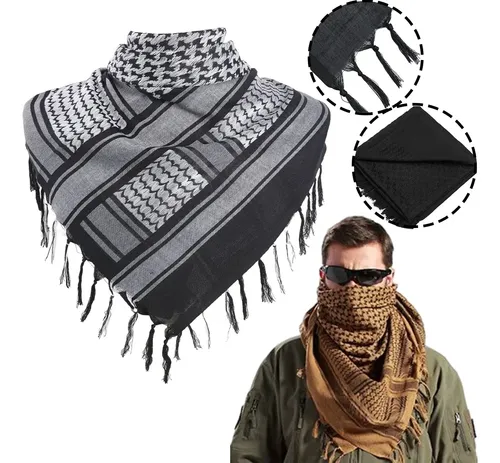 Shemagh Palestinas Bufanda Militar Algodón Multiusos, Unisex | MercadoLibre