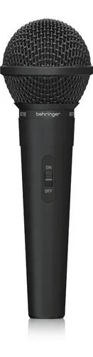 Microfone Com Fio Behringer Bc110 Dinâmico | Parcelamento sem juros