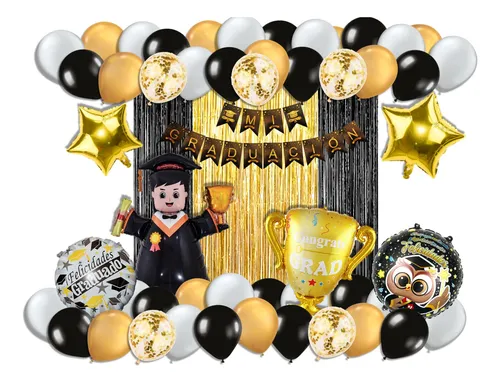 Kit De Decoración Con Globos Para Fiesta De Graduación | Meses sin interés