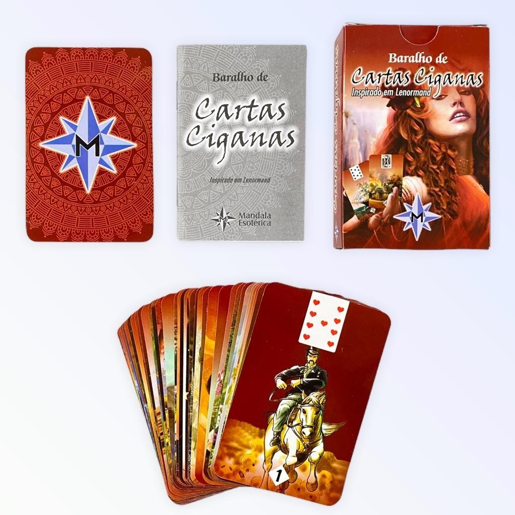 Baralho De Cartas Ciganas Inspirado Em Lenormand Parcelamento Sem Juros