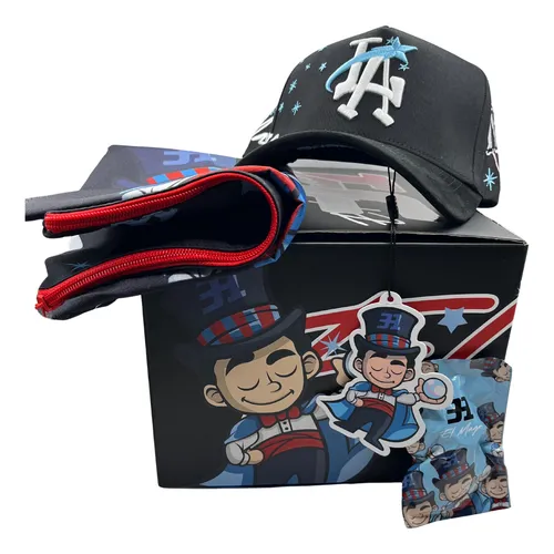 Gorra 31 Hats X El Mago- Magic Club Full Set Negro/ Azul Único Lisa | Envío gratis