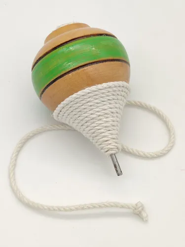 Trompo De Madera, Juego Criollo Nacional Chileno Pintado | Cuotas sin ...