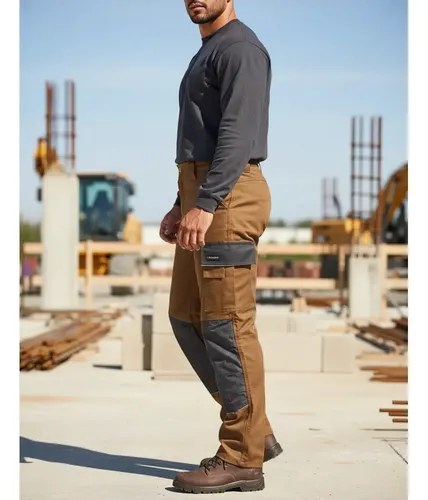 Pantalón Wurth Trabajo Tactical Pro Beige-negro-gris | Cuotas sin interés