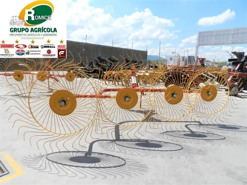 Rastrillo Cosechador Agricola P/ Tractor 4 Aros Swissmex | MercadoLibre