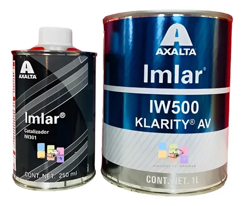 Axalta Kit Transparente Klarity 1l+ Cat 250ml + Reductor 1lt | Envío gratis