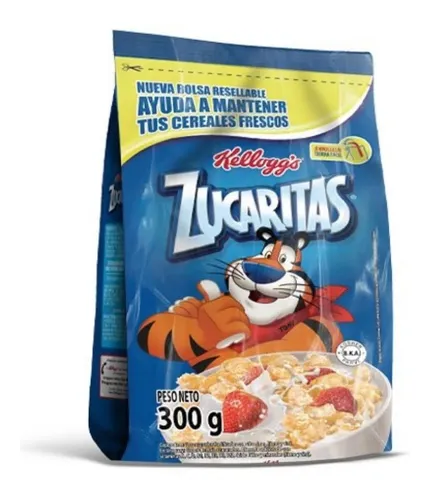 Zucaritas Copos De Maíz Azucarados Mediano 300g Mercadolibre