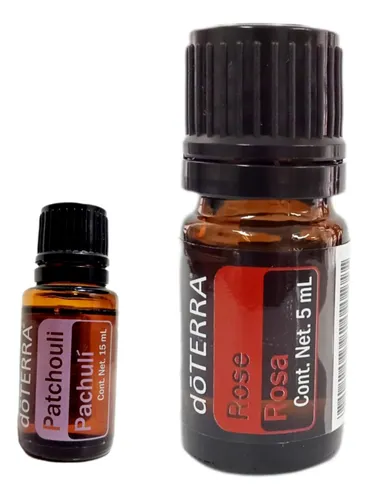 Aceite Esencial De Rosa Damascena 5 Ml Doterra + Pachuli | Envío gratis Aceite Esencial De Rosa Damascena 5 Ml Doterra + Pachuli | Envío gratis