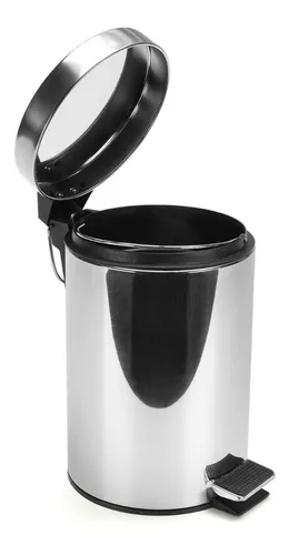 Tacho Basura Cesto Residuos 3 Litros Pedal Acero Inoxidable en venta en ... Tacho Basura Cesto Residuos 3 Litros Pedal Acero Inoxidable en venta en ...