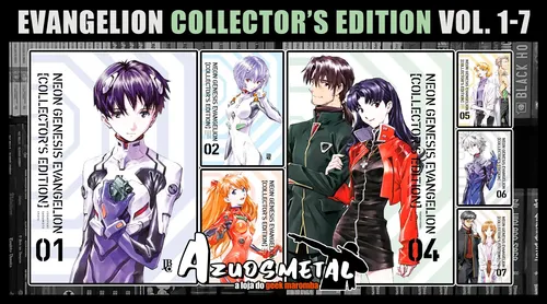 Kit Neon Genesis Evangelion (collector's Edition) - Vol. 1-7 (coleção ...