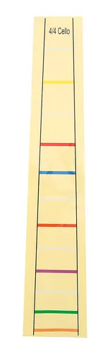 Cello Label Sticker Practical Fret Board Finger Position | MercadoLibre