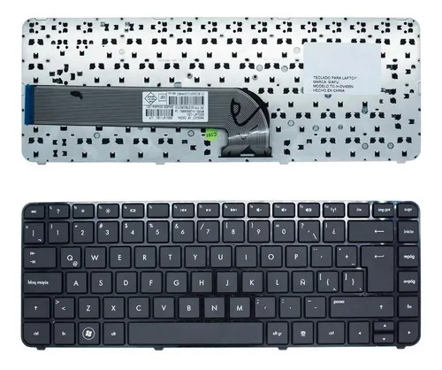 Teclado Hp Pavilion Dv4 3000 4000 Dm4 3000 6037b0059310 Sp Cuotas Sin