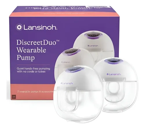 Extractor De Leche Eléctrico Doble Lansinoh Discreet Duo | Cuotas sin ...