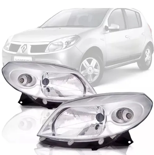 Juego De Opticas P/ Renault Sandero 2008 2009 2010 Juego De Opticas P/ Renault Sandero 2008 2009 2010