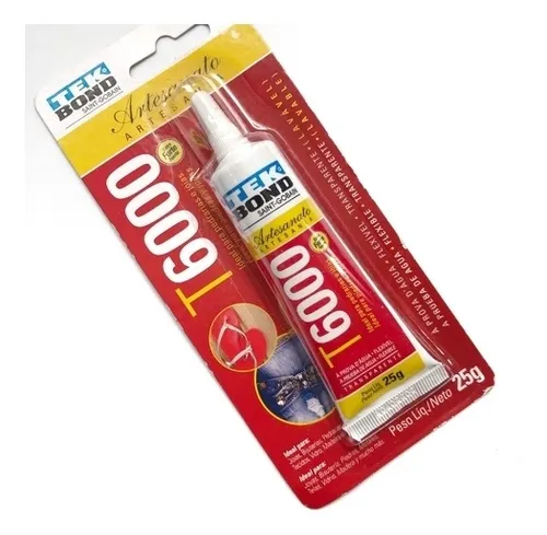 Cola Permanente Para Artesanato Tek Bond T6000 25gr | MercadoLivre