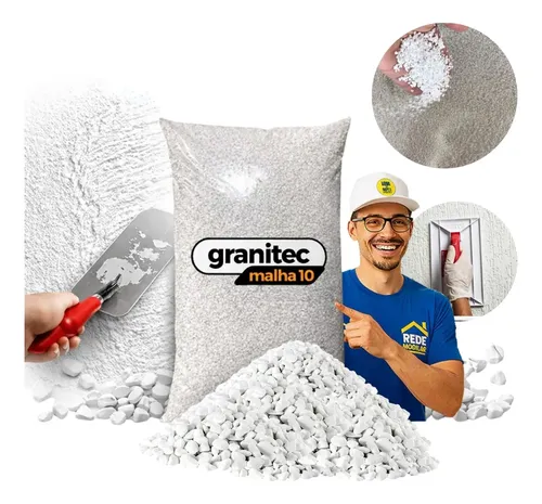 5kg Granitina Malha 10 Pedra Natural Decorativa Jardim | MercadoLivre
