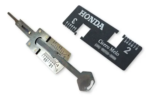 Kit Chave Micha Paquímetro Régua Gabarito Honda Abracadabra ...