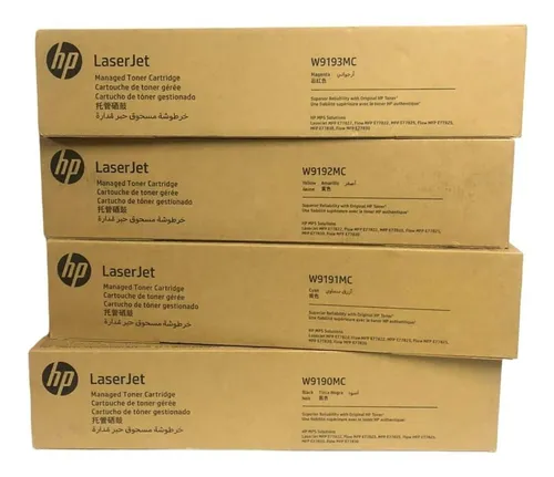 Pack Kit 4 Toner Hp W9190mc, W9191mc, W9192mc, W9193mc Pack Kit 4 Toner Hp W9190mc, W9191mc, W9192mc, W9193mc