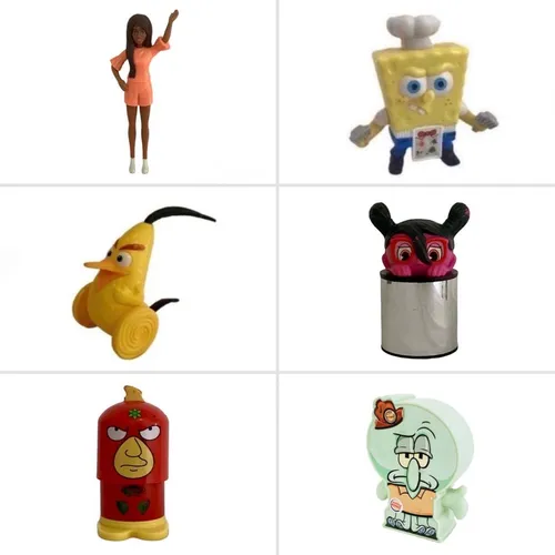 Juguetes Burguer King | Barbie Pac-man Simpson Bob Esponja | MercadoLibre