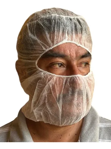 Escafandra Desechable 100 Pzas Blanco Polipropileno Higiene | Meses sin ...
