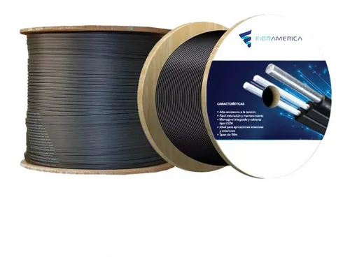 Cabo Drop Flat Gjyxch, 1 Fibra, G657a1, 2*5mm, Metálico, | Parcelamento ... Cabo Drop Flat Gjyxch, 1 Fibra, G657a1, 2*5mm, Metálico, | Parcelamento ...