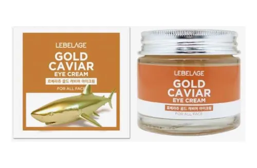 Crema Coreana Contorno De Ojos Caviar Oro Reparadora 10pz Meses