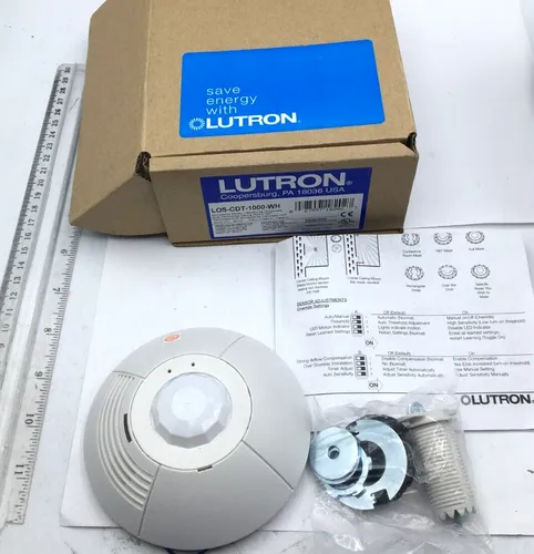 Lutron Occupancy Sensor Los-cdt-1000-wh Nib Aac | Meses sin interés