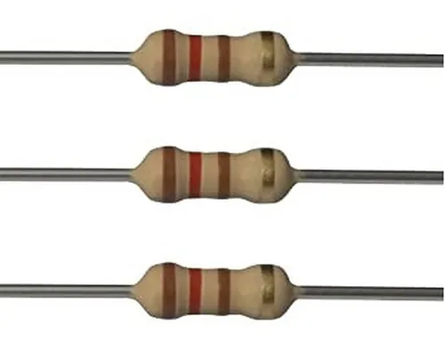 Paquete De 100 Resistencias 120 Ohms 1/4 W 5% Paquete De 100 Resistencias 120 Ohms 1/4 W 5%