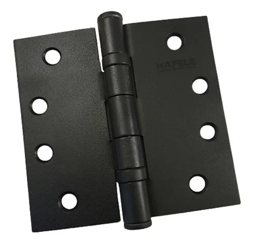 Kit 4 Pzas Bisagra Acero C Balero 4x4 Negra Hafele Envío Gratis