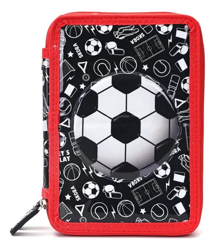 Cartuchera 2 Pisos Futbol Con Relieve Winner Mode Skora Cartuchera 2 Pisos Futbol Con Relieve Winner Mode Skora