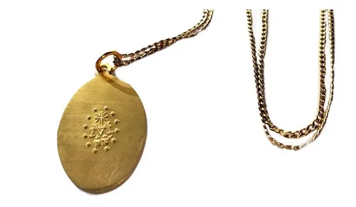 Medalla Dije Virgen Milagrosa Esmaltada Y Cadena Acero Inox en venta en ... Medalla Dije Virgen Milagrosa Esmaltada Y Cadena Acero Inox en venta en ...