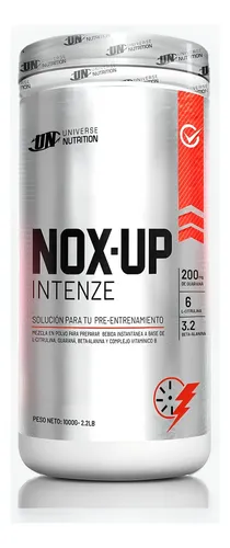Pre Entreno Nox Up Intenze 1kg Universo Nutrition Sabor Fruit Punch/Uva ...