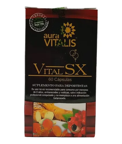 Vital Sex 60 Cápsulas Vitalidad Y Energía Cuotas Sin Interés