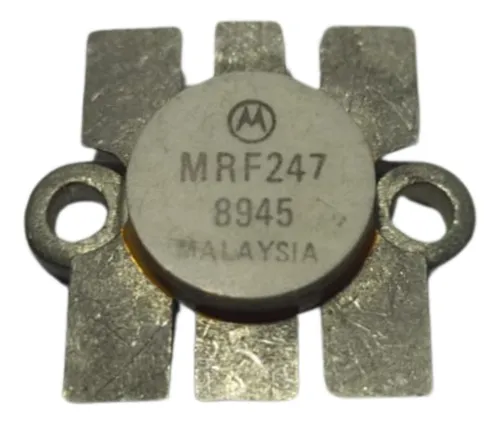 Transistor De Rf Mrf247 75w 175mhz Original Motorola | MercadoLivre