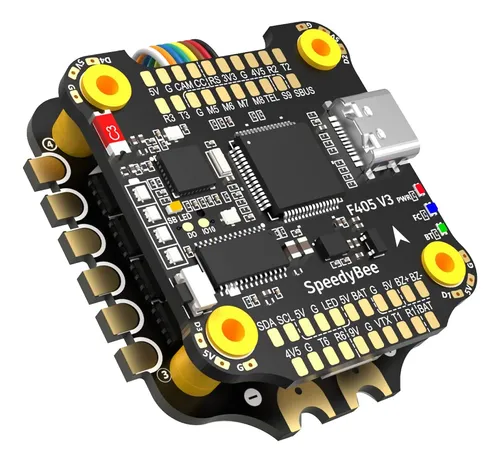 Pila De Controladores De Vuelo F4 Con 4 En 1 50a Esc Wire F Cuotas