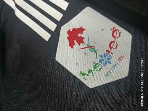 Playera Selección Mexicana Mundial México 2026 Polo Negra | Envío gratis
