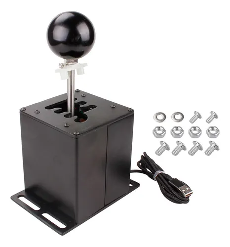 H Gear Shifter Pc Usb Simulator Shifter 7 Engrenagem Preta | Frete grátis H Gear Shifter Pc Usb Simulator Shifter 7 Engrenagem Preta | Frete grátis