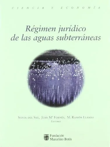 Regimen Juridico De Las Aguas Subterraneas Sin Autor Cuotas Sin Interés