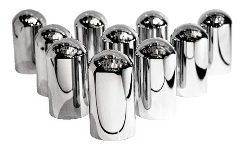 Kit Capuchon Cilindro Cap Plast Cromado 20 Pz | MercadoLibre