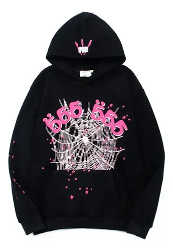 Sp5der Puff Printed Men's Hoodie Fleece Hiphop Hoodies | Envío gratis