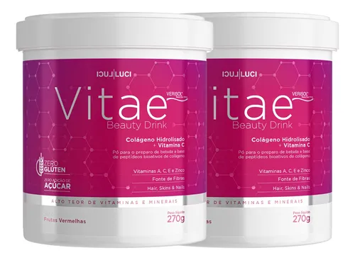 Kit 2x Beauty Drink Colágeno Hidrolisado Verisol - Luci Luci | Frete grátis Kit 2x Beauty Drink Colágeno Hidrolisado Verisol - Luci Luci | Frete grátis