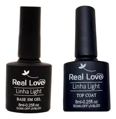 Top Coat Real Love Kit 2 Unid Para Las Uñas Línea Light 8ml Color Top ... Top Coat Real Love Kit 2 Unid Para Las Uñas Línea Light 8ml Color Top ...