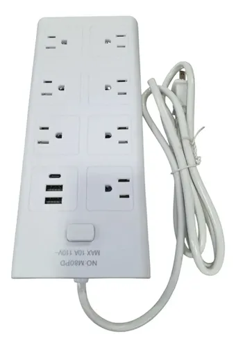 Regleta Extensión De Corriente Con Usb Múltiples Usos Hogar | MercadoLibre