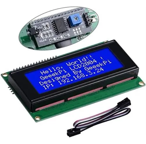 Geeekpi Iic I2c Twi Módulo De Exibição Lcd X4 Serial Com Ad ... Geeekpi Iic I2c Twi Módulo De Exibição Lcd X4 Serial Com Ad ...